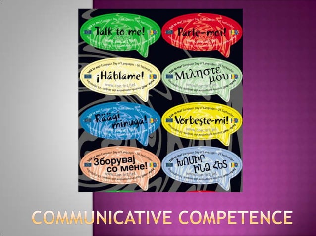 Communicative Competence | PPTX