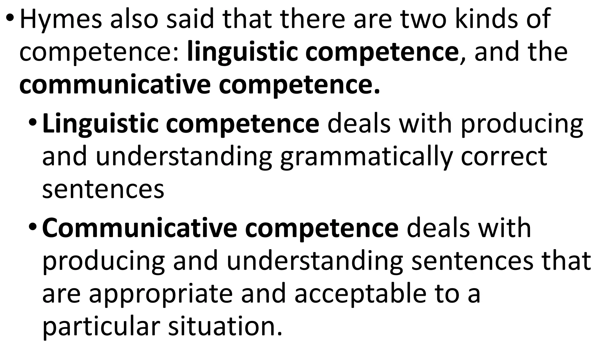 Communicative competence | PPTX