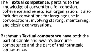 Communicative competence | PPTX