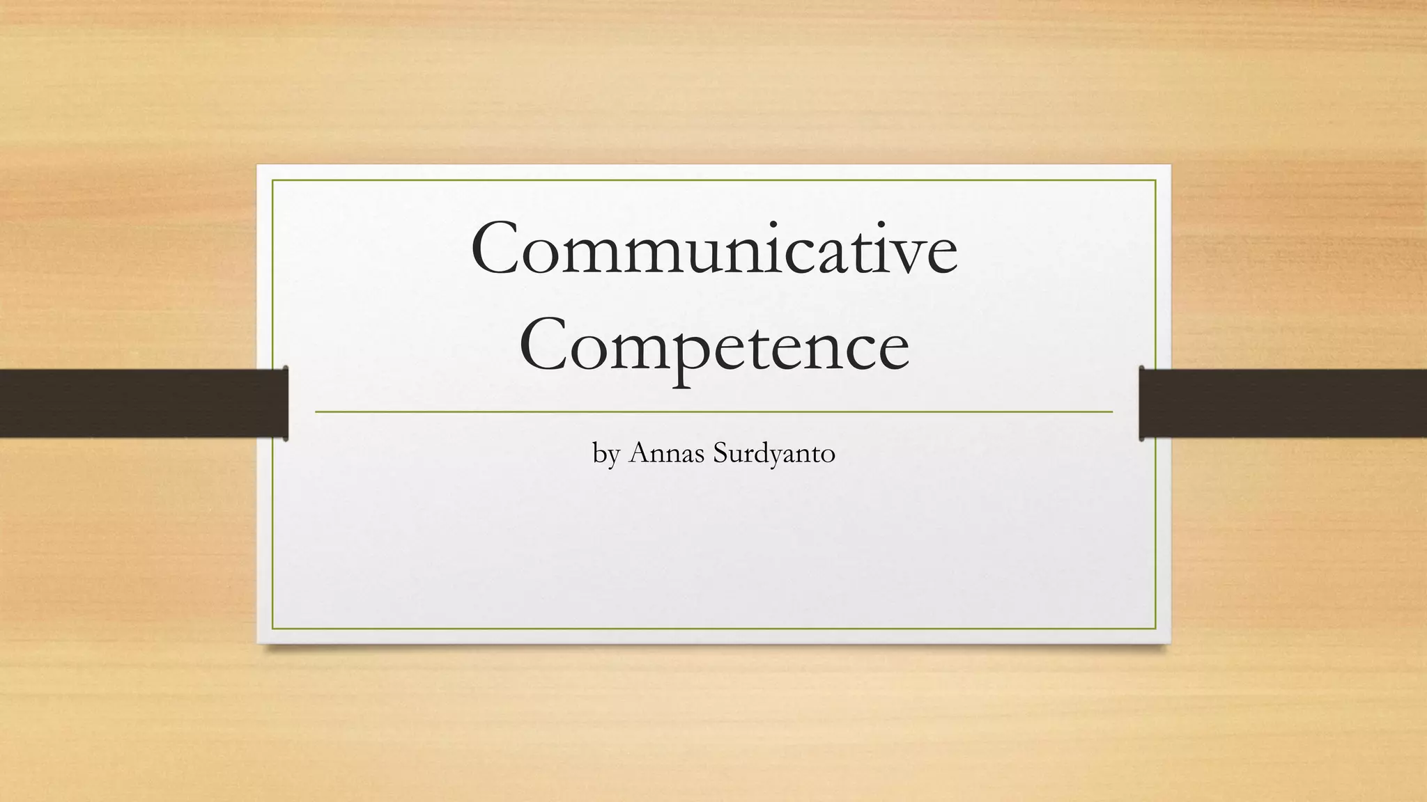 Communicative competence | PDF