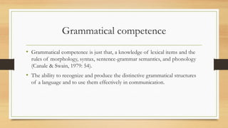 Communicative competence | PDF