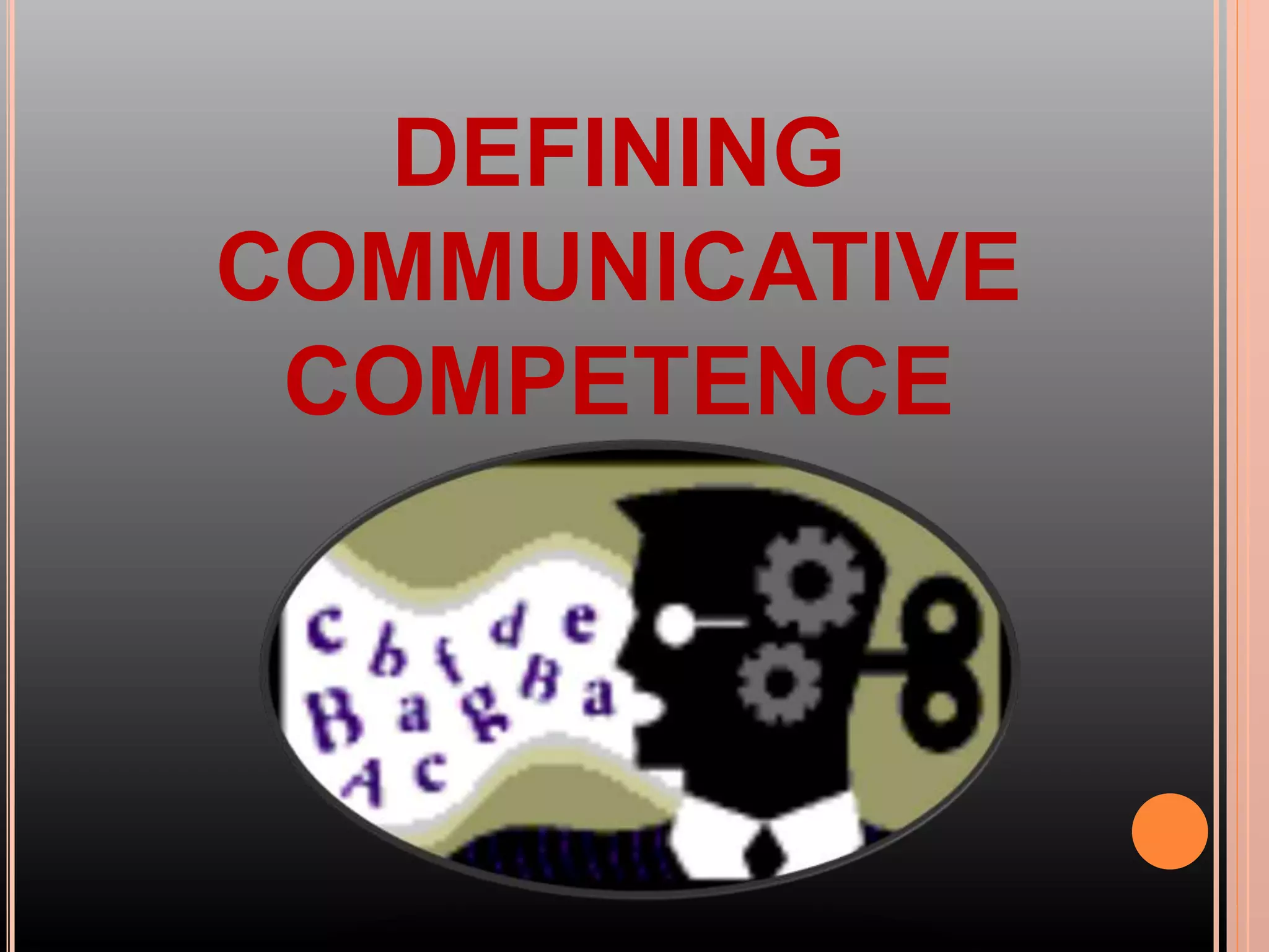Communicative competence | PPTX
