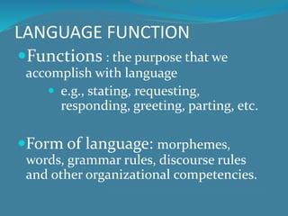 Communicative competence | PPTX