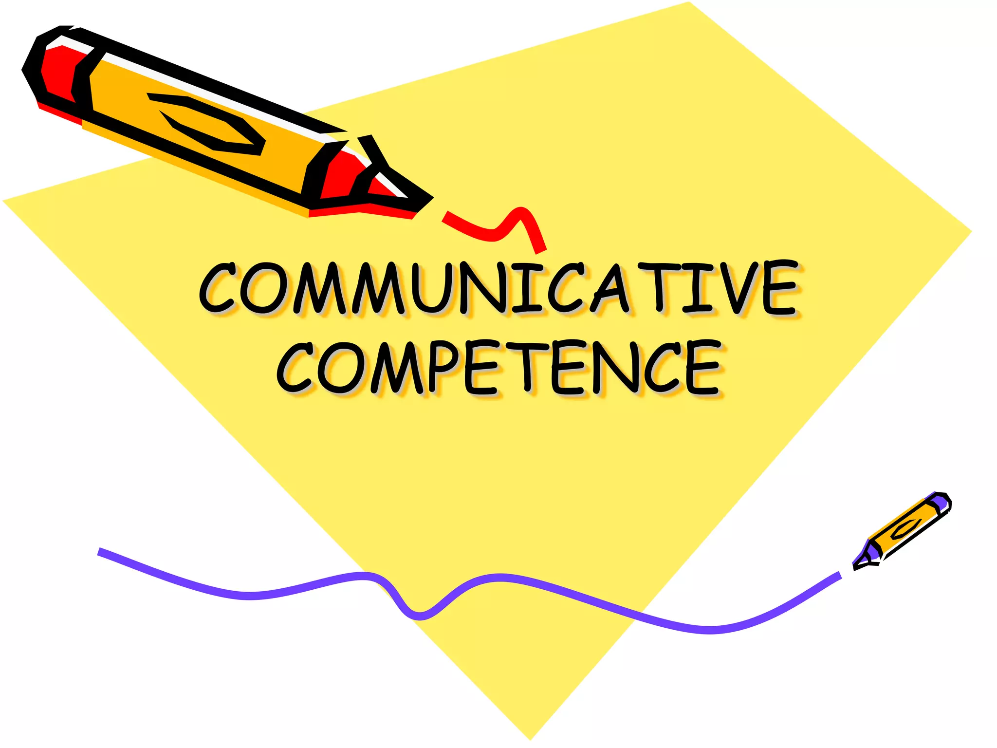 Communicative Competence I | PPTX