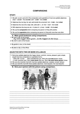 Communicative English Handout | PDF
