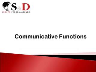 Communicative Functions | PPT