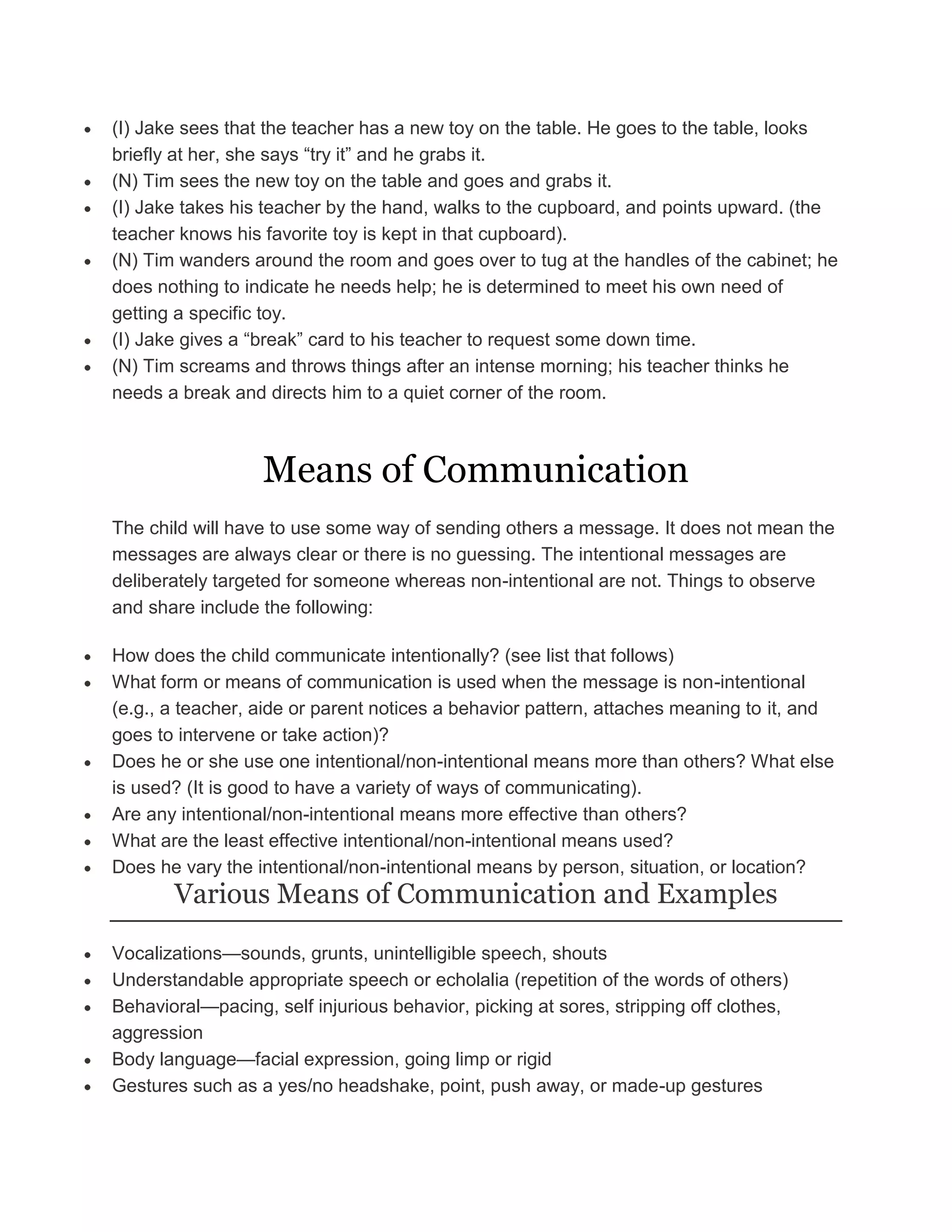 Communicative functions or purposes of communication | DOCX