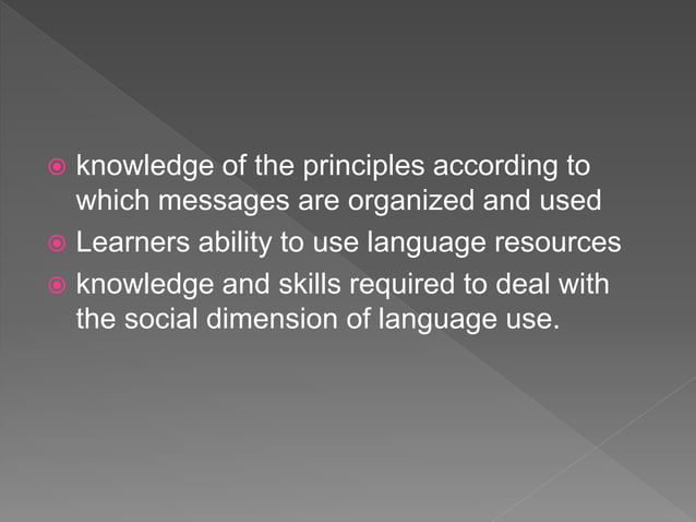 Communicative language competence | PPT