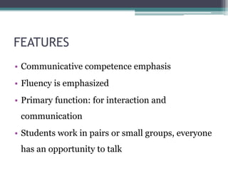 Communicative language teaching | PPTX