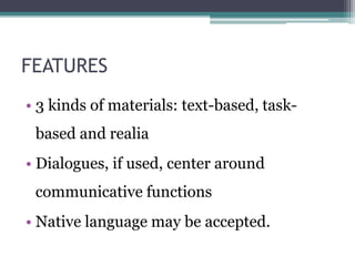 Communicative language teaching | PPTX