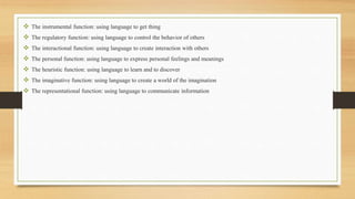 Communicative language teaching | PPTX