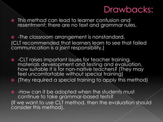 Communicative language teaching | PPTX