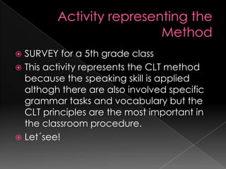 Communicative language teaching | PPTX