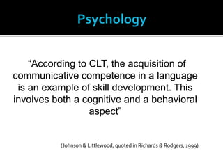 Communicative language teaching_(clt)2 | PPTX