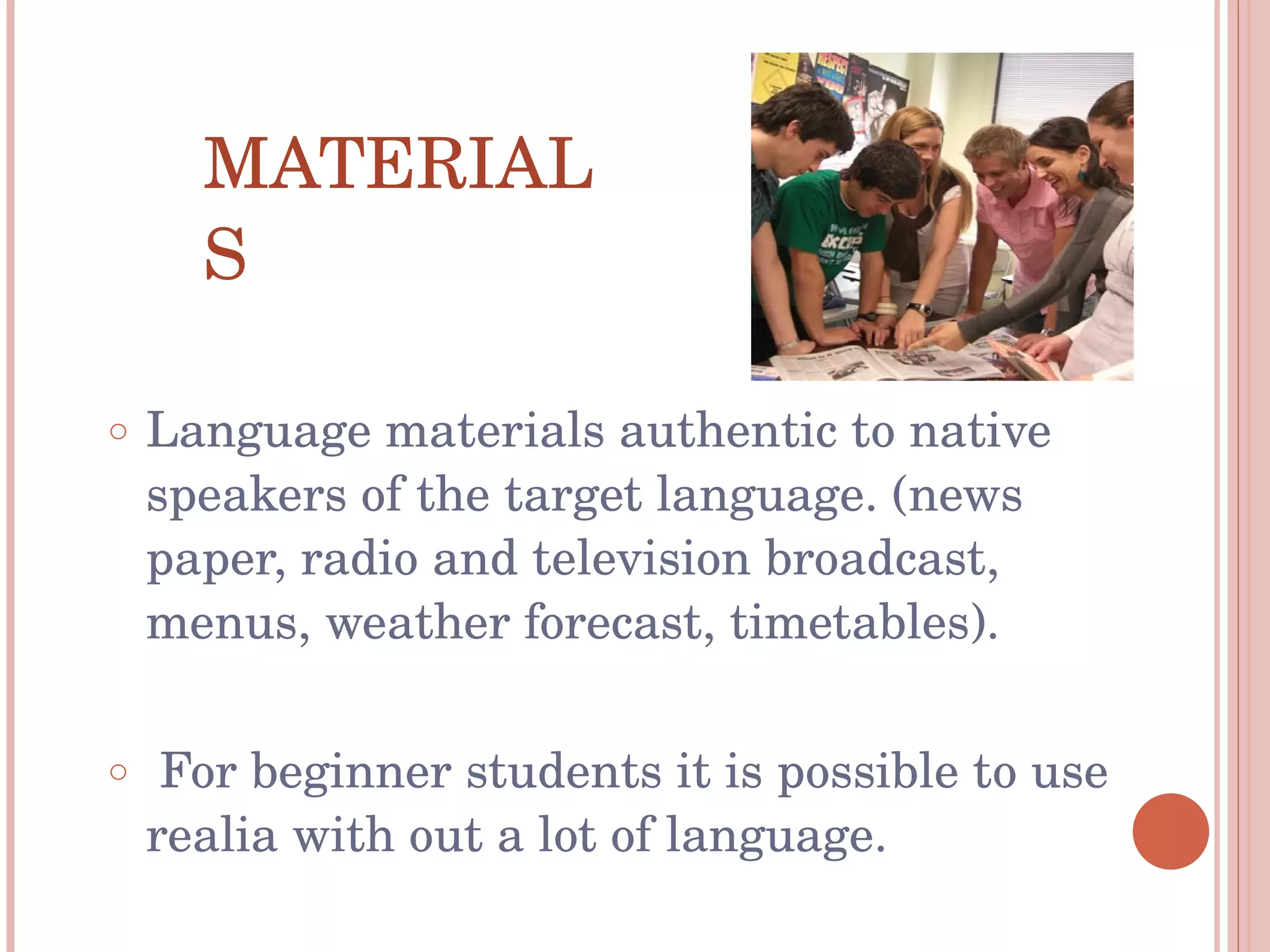 Communicative language teaching method(1) | PPT