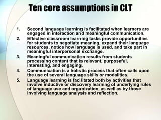 Communicative language teaching_today | PPTX
