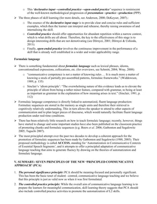 Communicative language teaching in the 21st century: The principled communicative approach | PDF