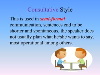 Communicative styles | PPTX