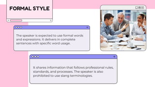 Communicative Styles English 9 Grade 9 .pptx