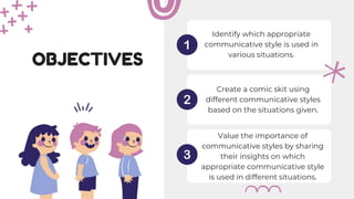 Communicative Styles English 9 Grade 9 .pptx
