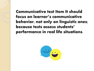 Communicative testing | PPT