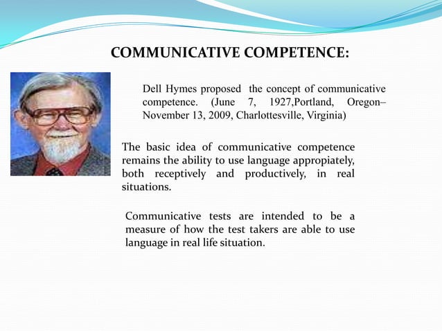 Communicative testing presentation | PPTX