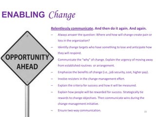 Communicators as change agents | PPTX