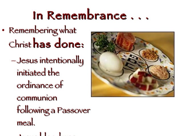 Communion | PPT
