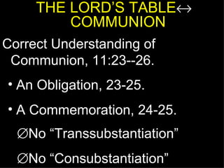 Communion 1 | PPT