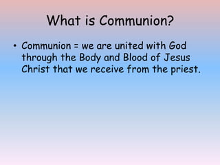 Communion | PPTX