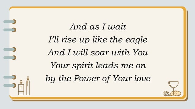 Communion-Songs for elementary.pptx | Religious (Music and Audio) | Music