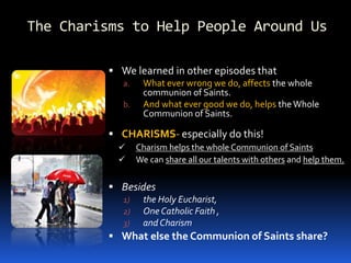 Communion among holy things | PPT