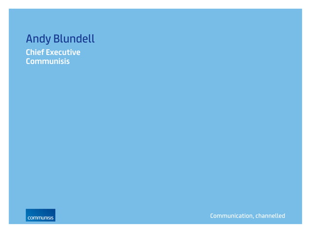 Communisis Investor Presentation | PPT