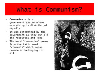Communism 1 | PPT