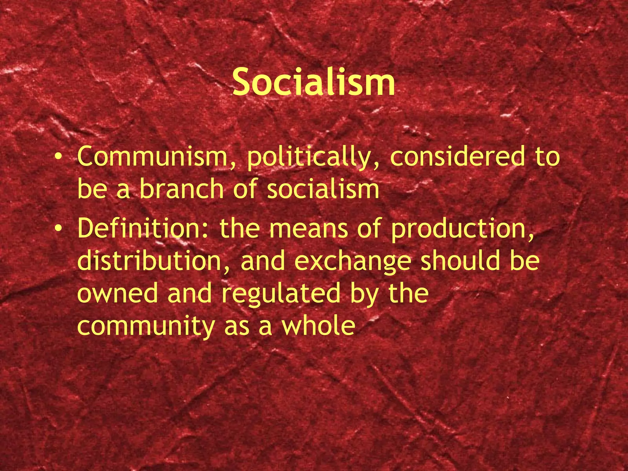 Communism | PPT
