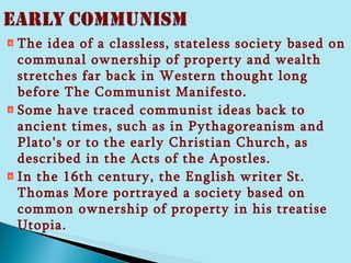 Communism | PPT | Politics