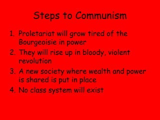 Introducction to Communism | PPT
