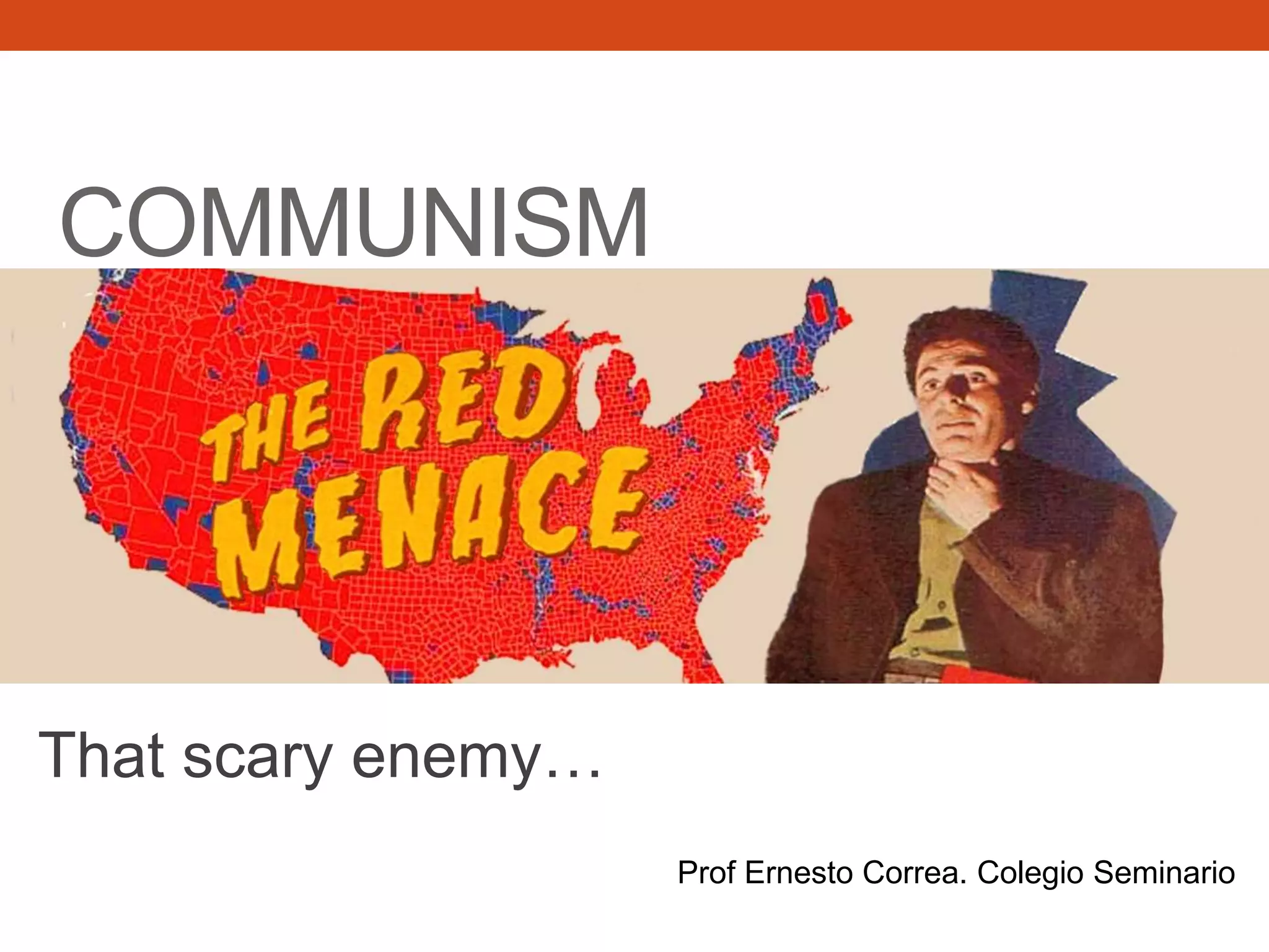 USA and the Red Menace | PPTX | Political Issues & policy | Politics