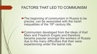 Communism | PPTX