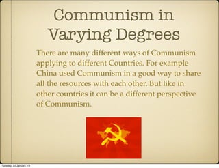 Communism (frederic) | PPT