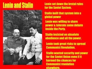 Communism: Soviet Empire and Utopian Dreams | PPT