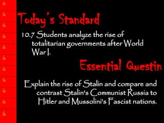Communism and Stalin.ppt kr rir rkkfir ri | PPT