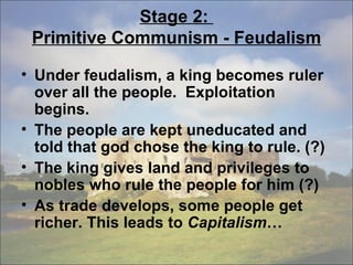 Communism & Capitalism Notes | PPT