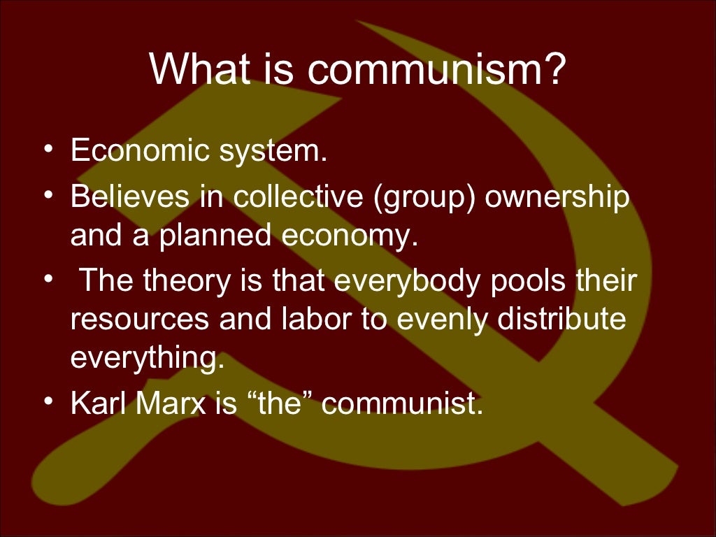 Communism & Capitalism Notes