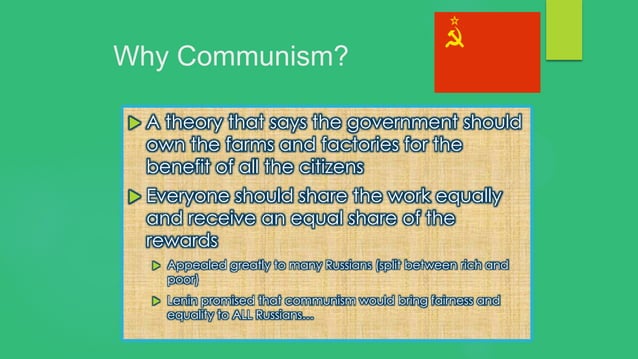 Communism in russia 1900 1940 | PPTX