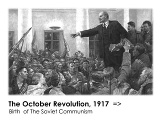 Communism in USSR and China in comparison | PPTX