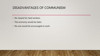 All about communism | PPT