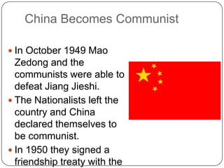 Communist china | PPTX