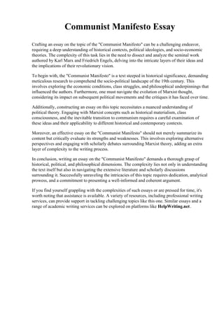 Communist Manifesto Essay.pdf