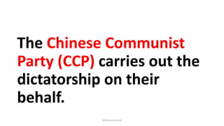 Communist party of china, its structure and how does it work | PDF